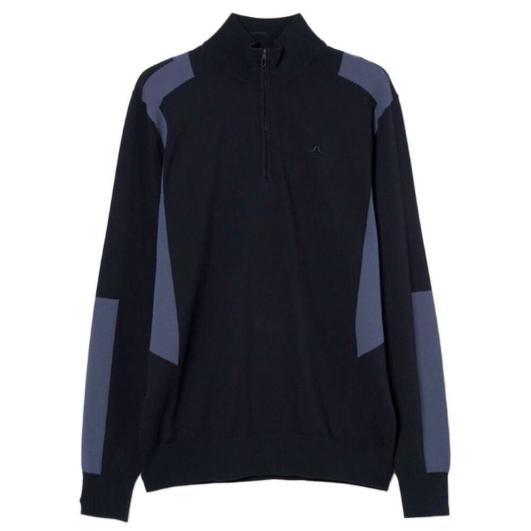 Jリンドバーグ J.LINDEBERG メンズ ケンドリック 長袖 ニット ハーフ