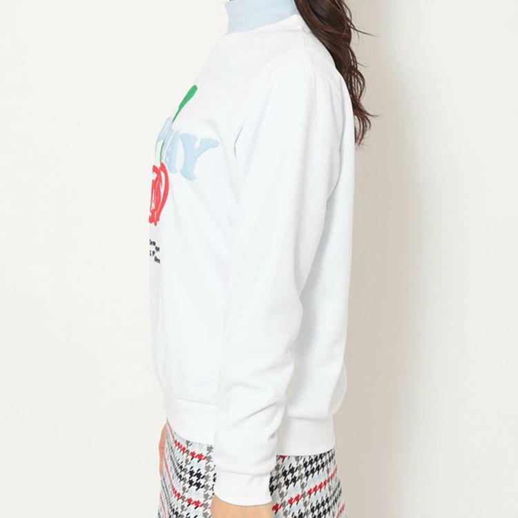 キャロウェイ Callaway レディース ダブルニット 長袖 クルーネック