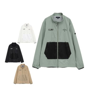 キャロウェイ Callaway メンズ 鹿の子 ダブルニット 長袖 クルーネック